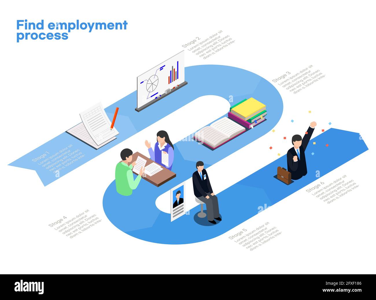 Woman in job interview Cut Out Stock Images & Pictures - Alamy