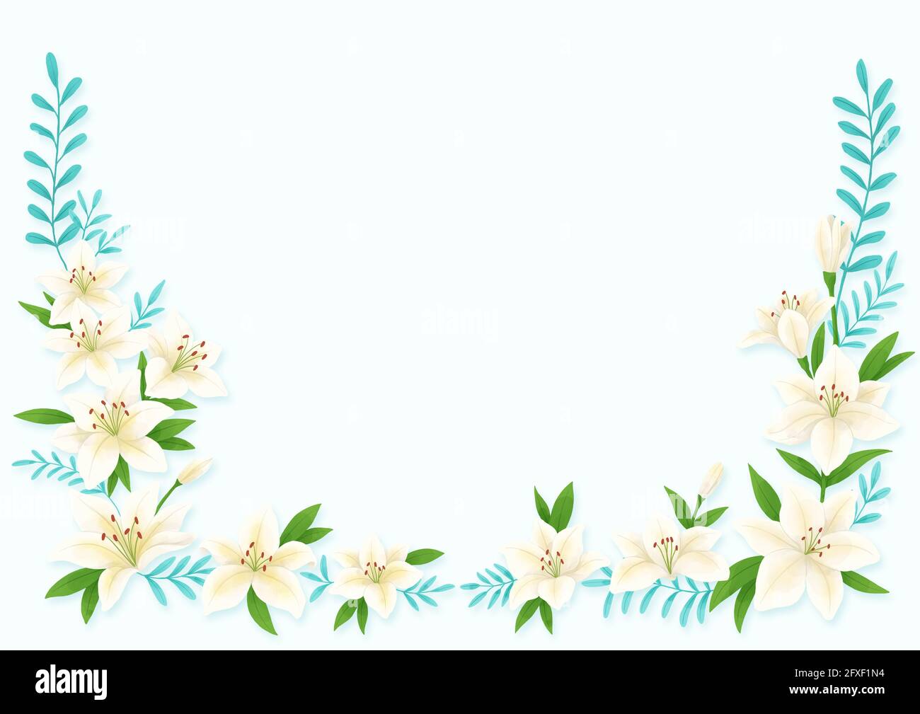 Easter Lily Frame