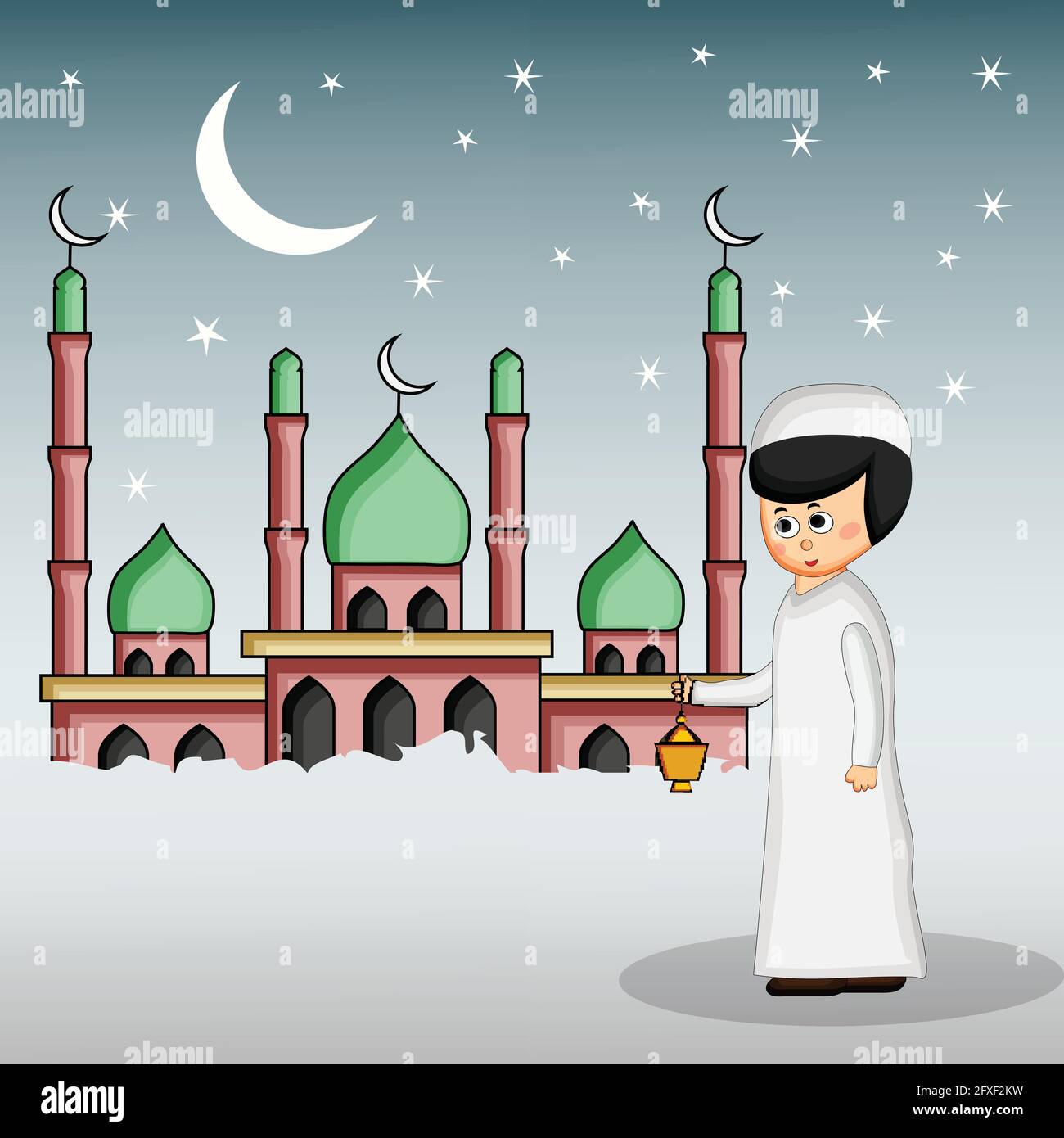 Muslim festival Ramadan background Stock Vector Image & Art - Alamy