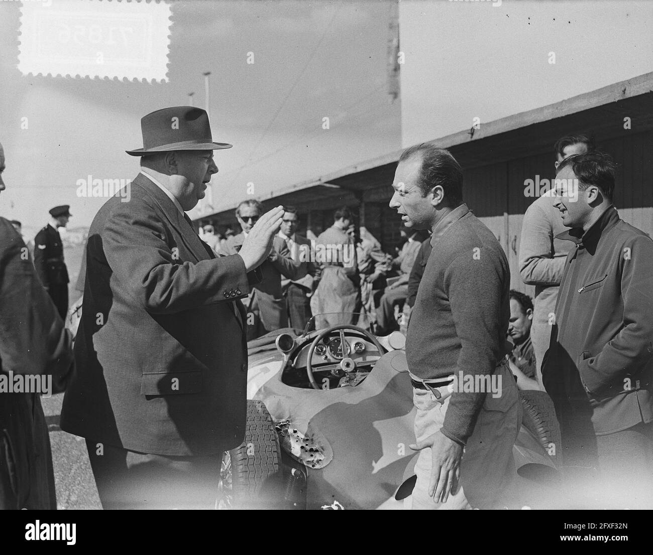 Training for Grand Prix of Holland at Zandvoort, leader of Mercedes ...