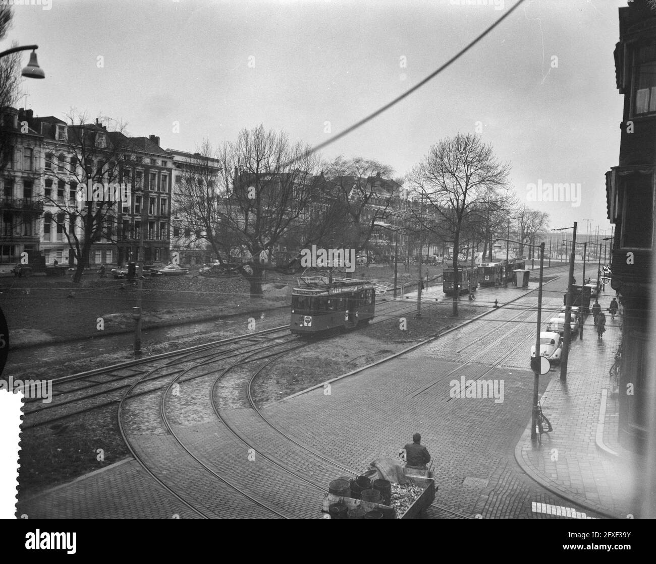 Tram rerouting hi-res stock photography and images - Alamy