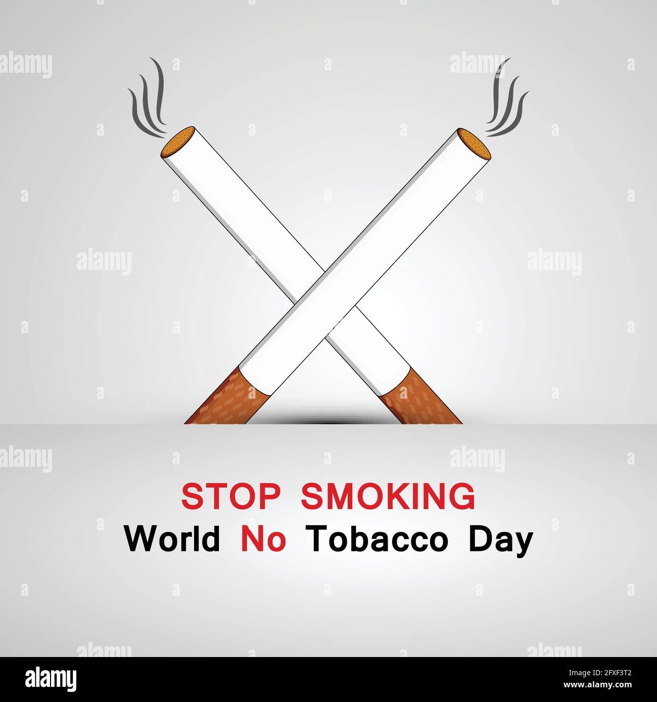 World No Tobacco Day background Stock Vector Image & Art - Alamy
