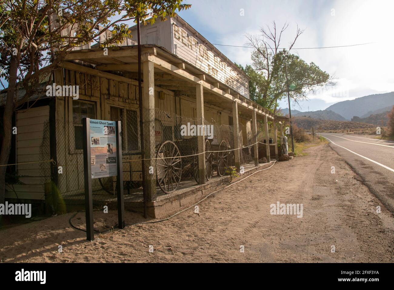 Benton Hot Springs is a silver mining ghost town in Mono County, CA ...