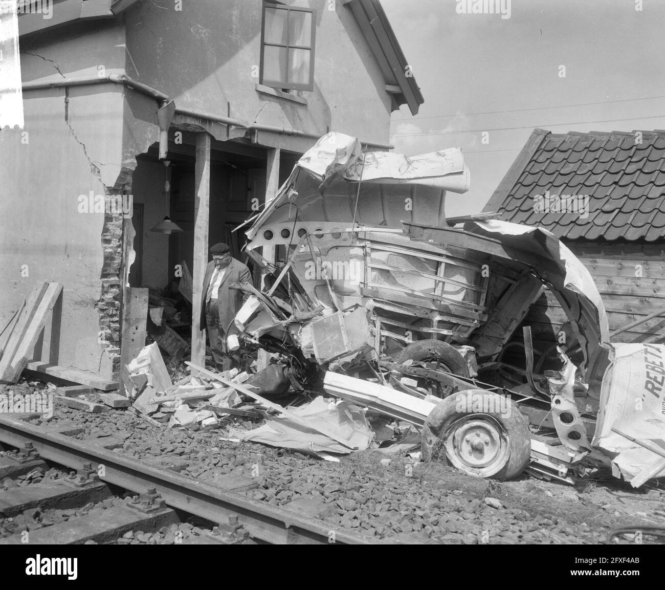 Destroyed train 1945 hi-res stock photography and images - Alamy