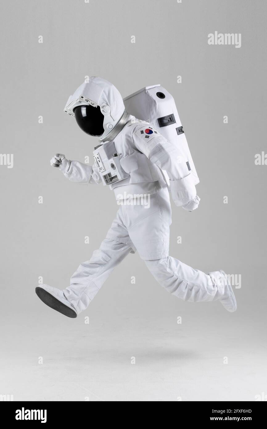 Astronaut Jumping From Space