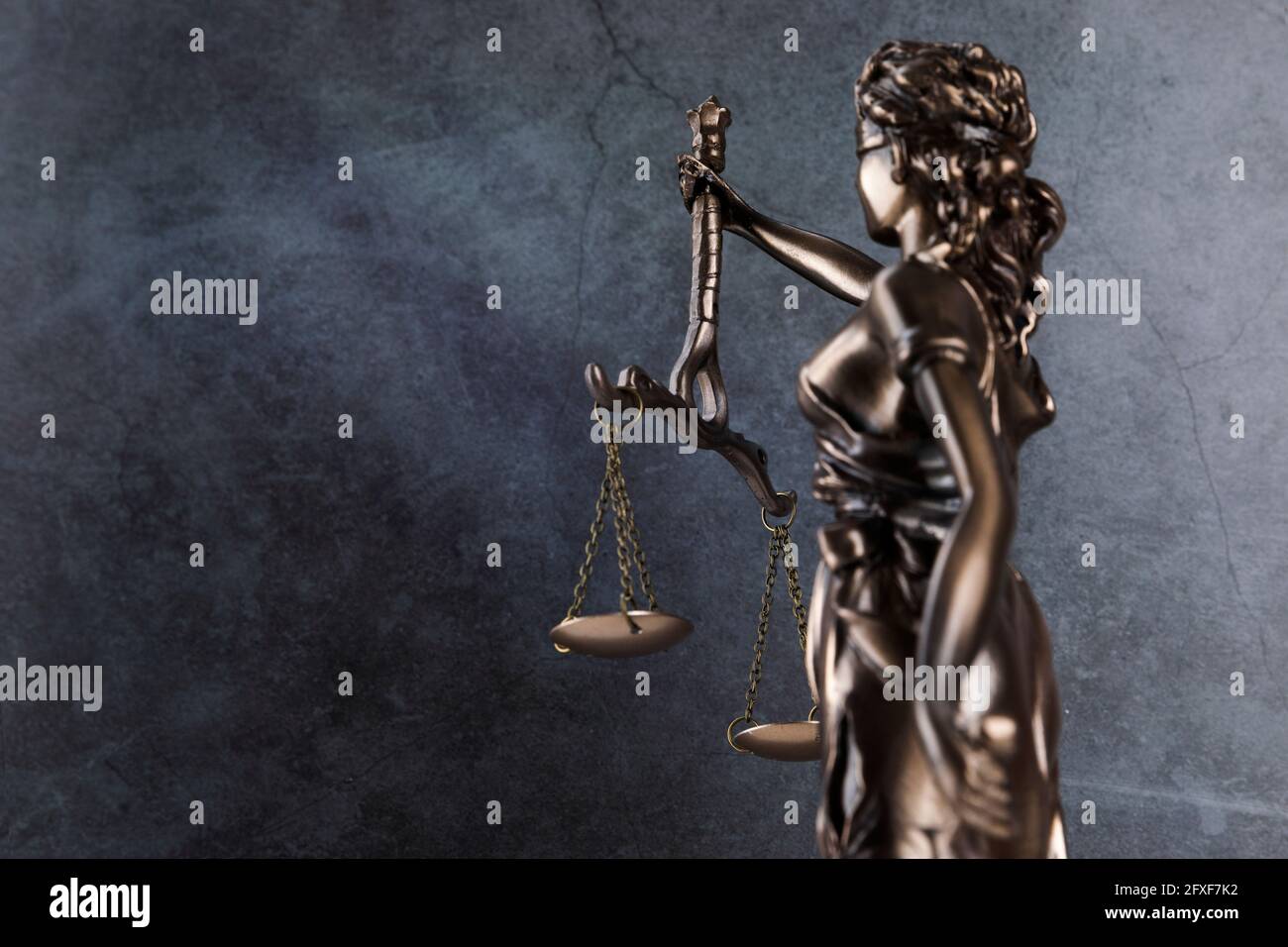 crime and law concept, statue of justice Stock Photo - Alamy