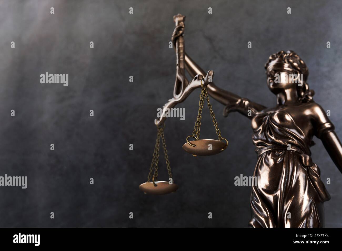 crime and law concept, statue of justice Stock Photo - Alamy
