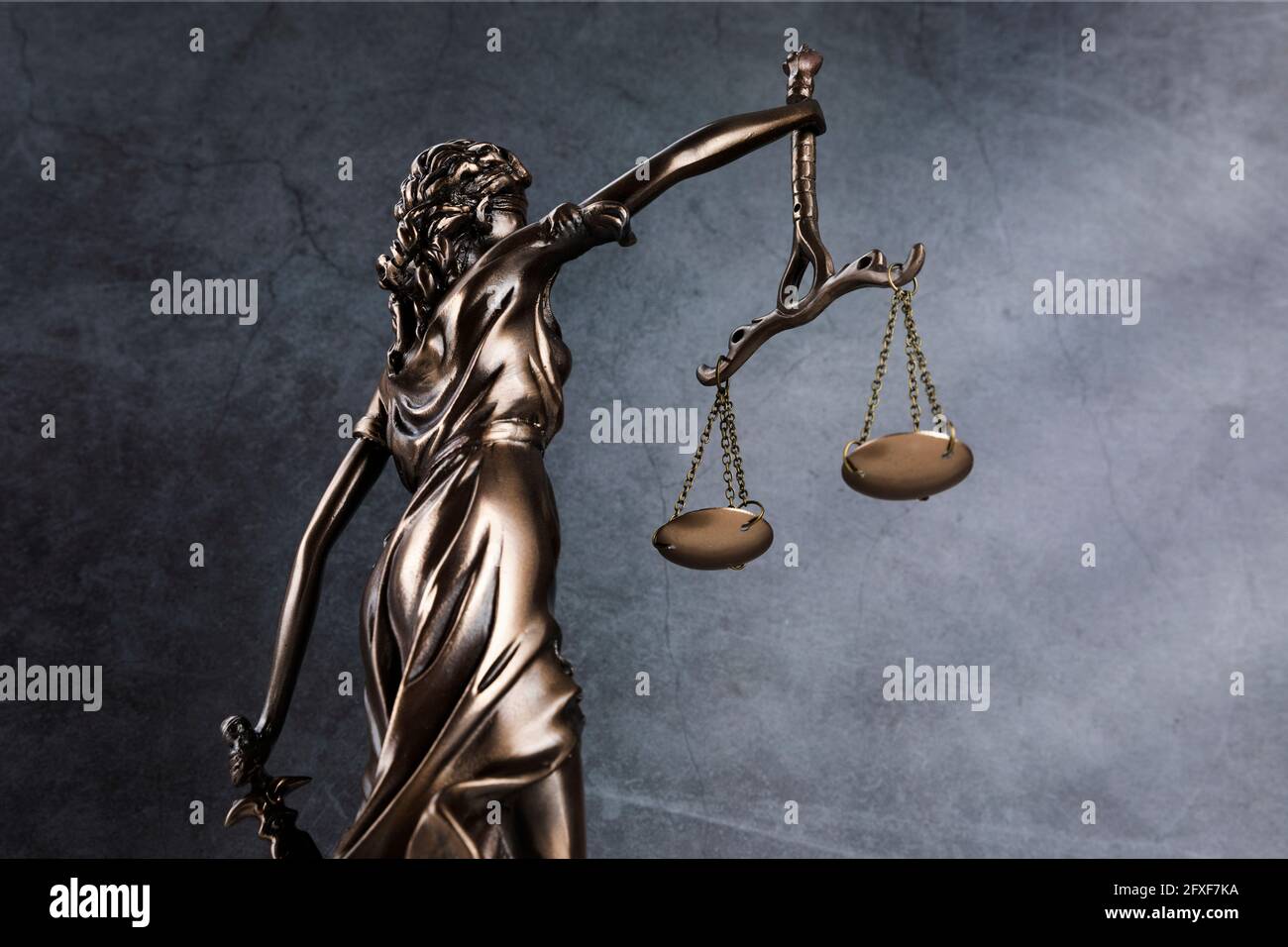 crime and law concept, statue of justice Stock Photo - Alamy
