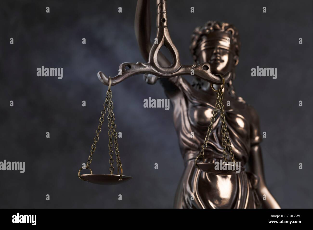 crime and law concept, statue of justice Stock Photo - Alamy