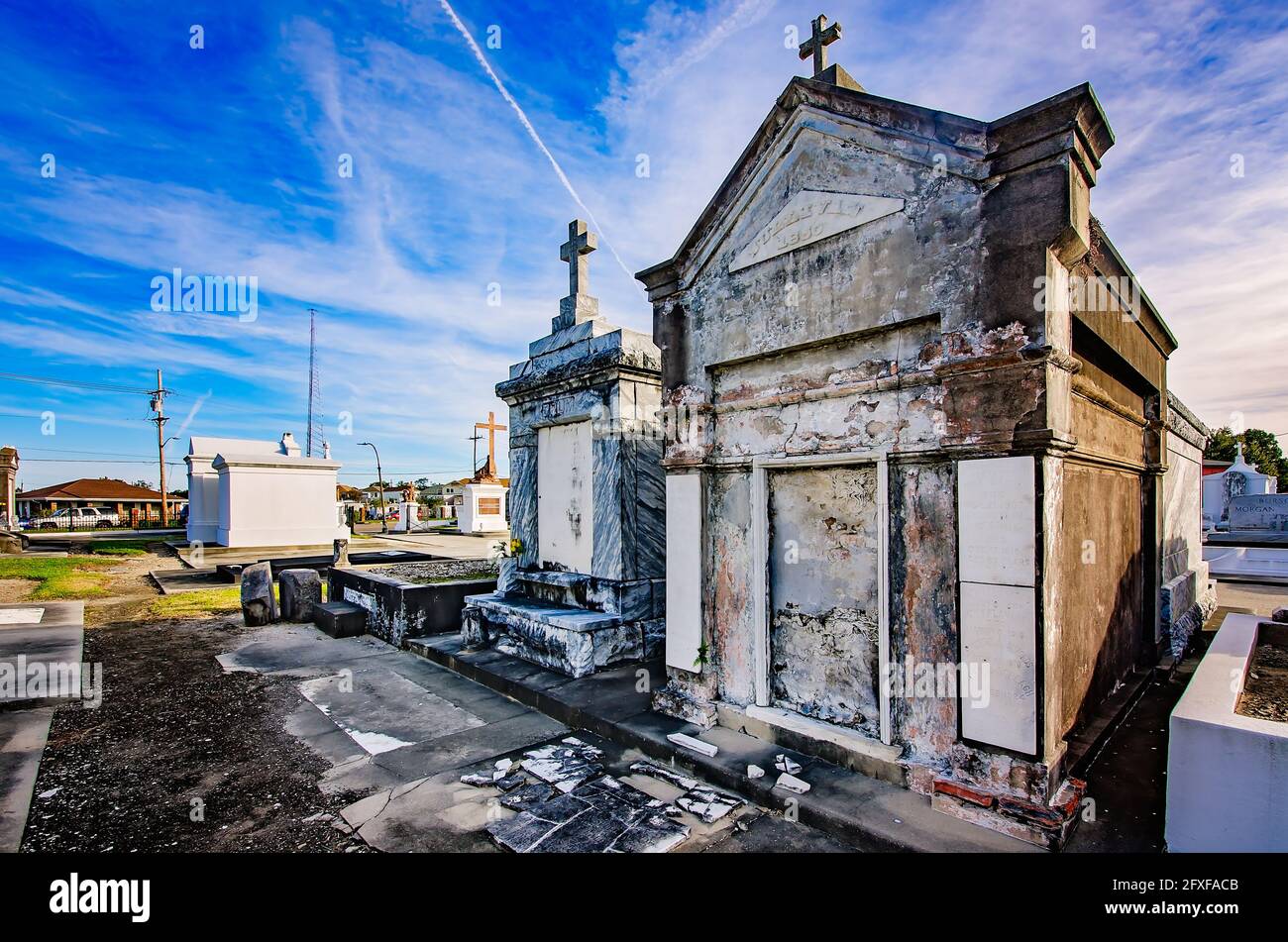 Above Ground Cemetery In New Orleans High Resolution Stock Photography ...