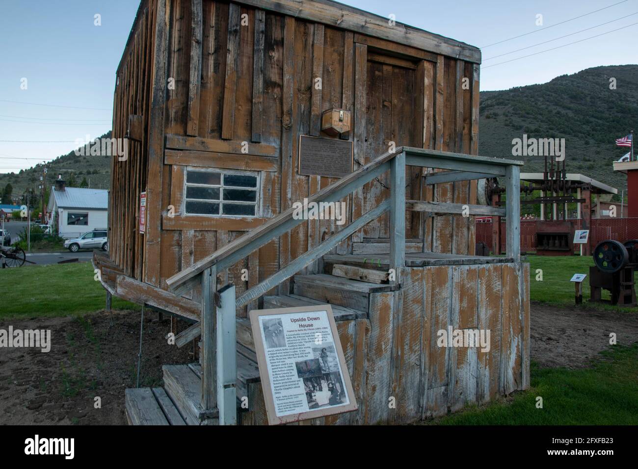 Lee Vining Upside Down House