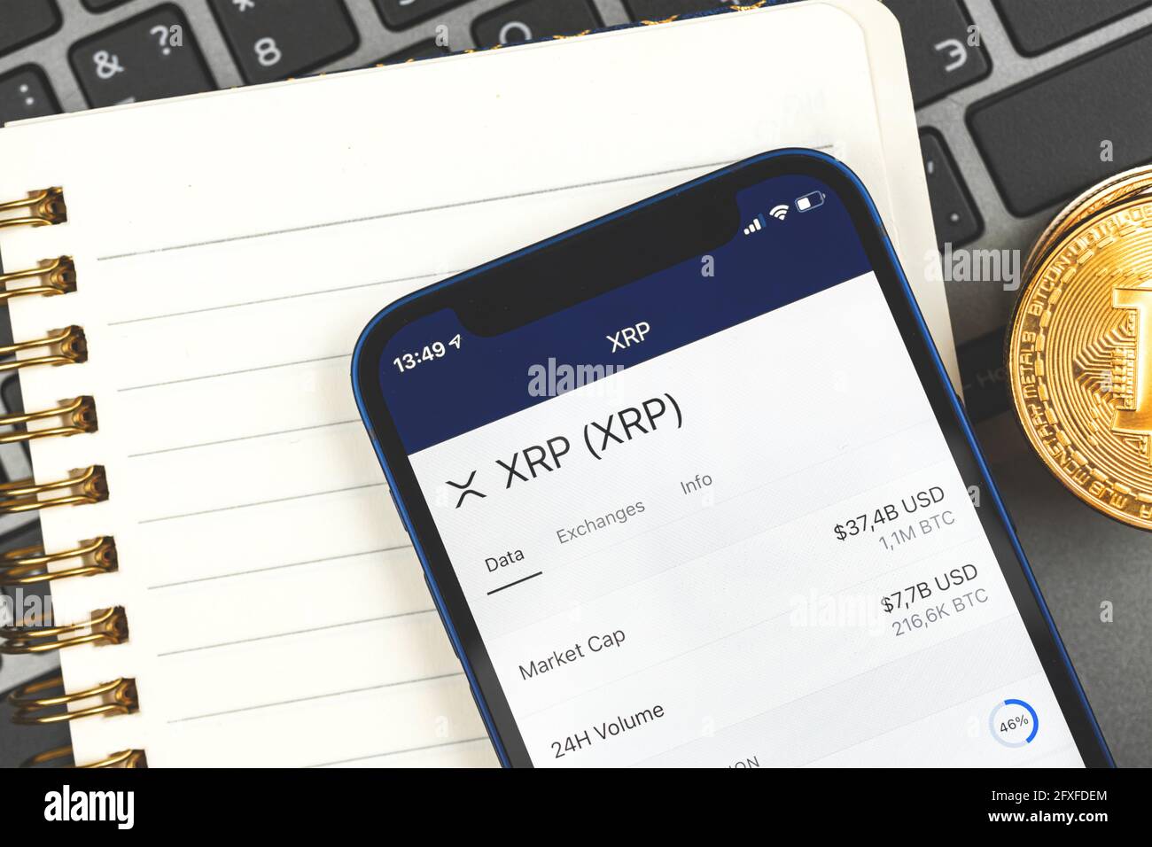 Xrp tech logo hi-res stock photography and images - Alamy