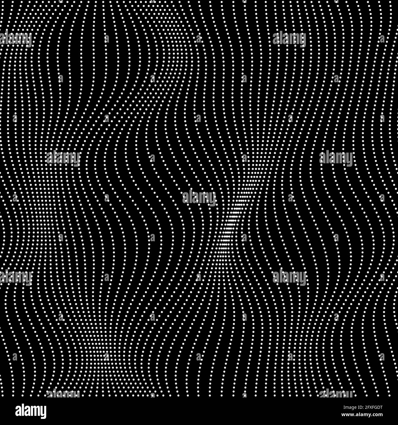 Seamless wavy array of dots pattern for print or digital use Stock ...