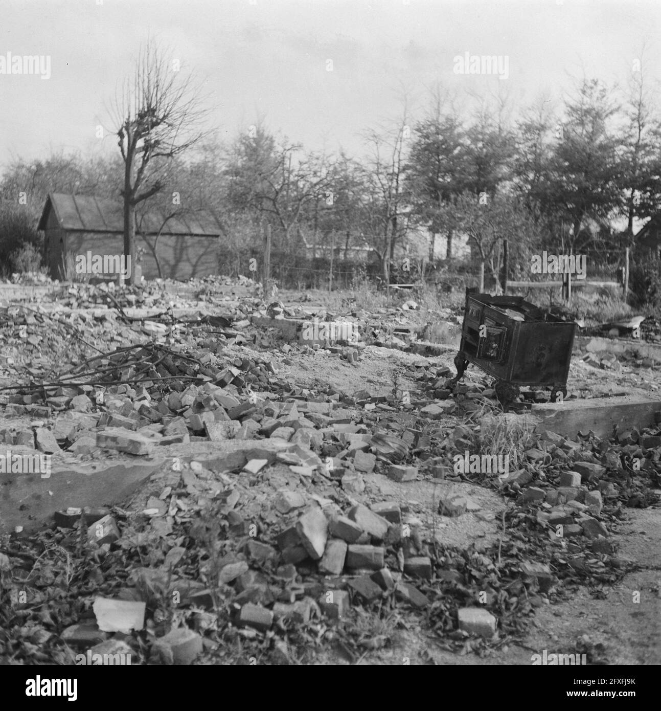second world war, rubble, October 29, 1945, rubble, second world war ...