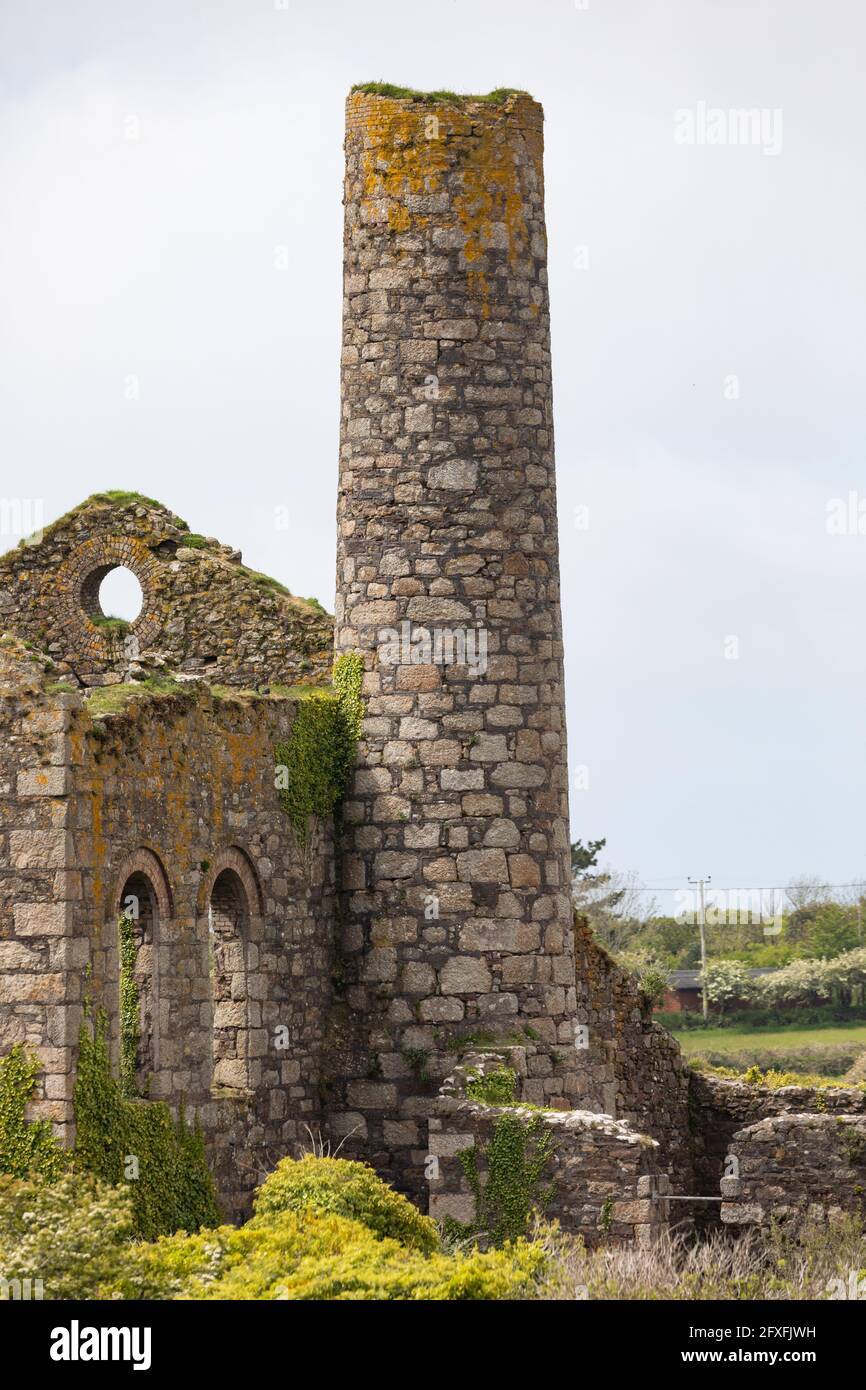 King Edward Mine in Redruth, Cornwall,UK Stock Photo - Alamy