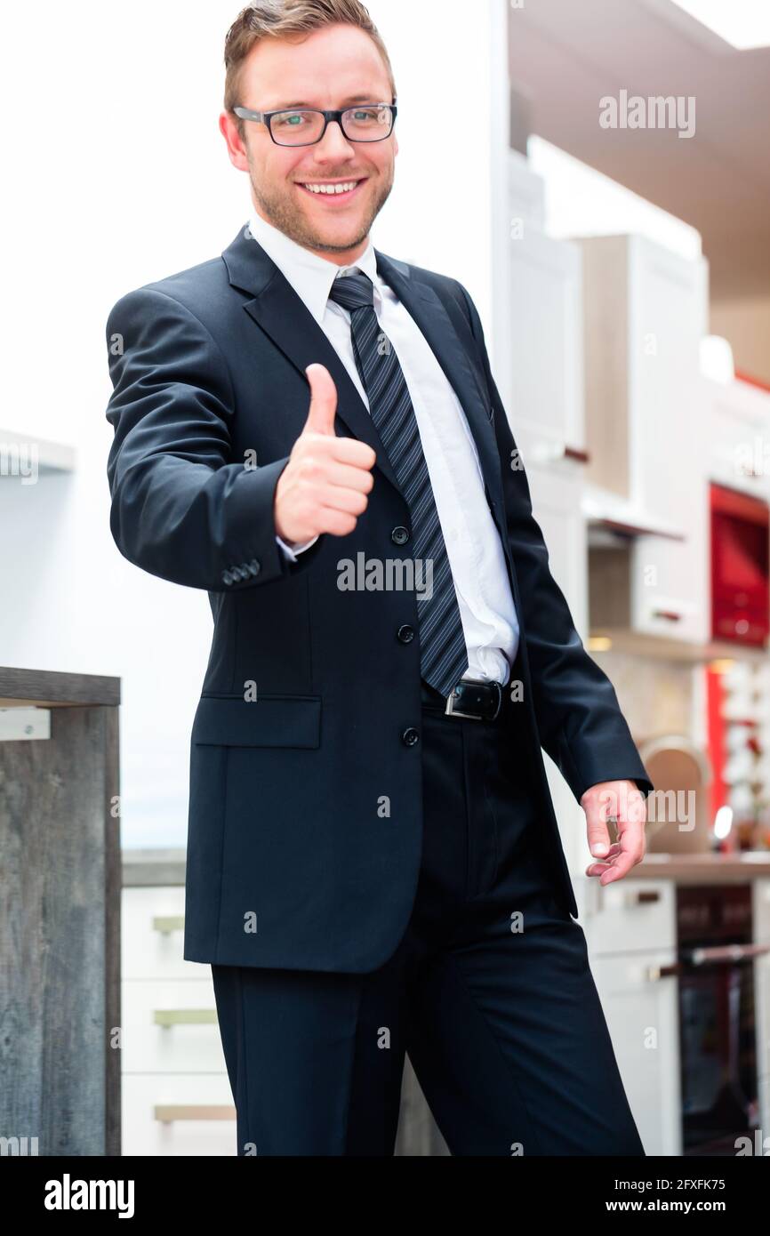 Kitchen salesman hi-res stock photography and images - Alamy