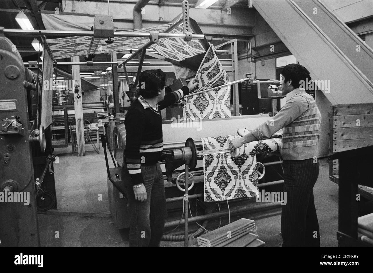 Netherlands textile company Black and White Stock Photos & Images - Alamy