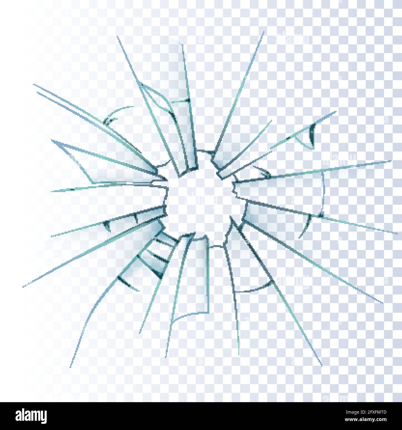 Broken Glass Pictogram High Resolution Stock Photography and Images - Alamy