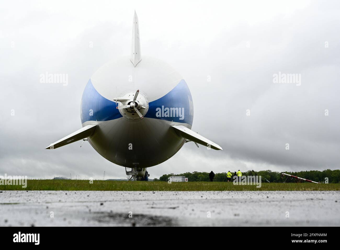 Friedrichshafen, Germany. 27th May, 2021. The Zeppelin NT (New ...