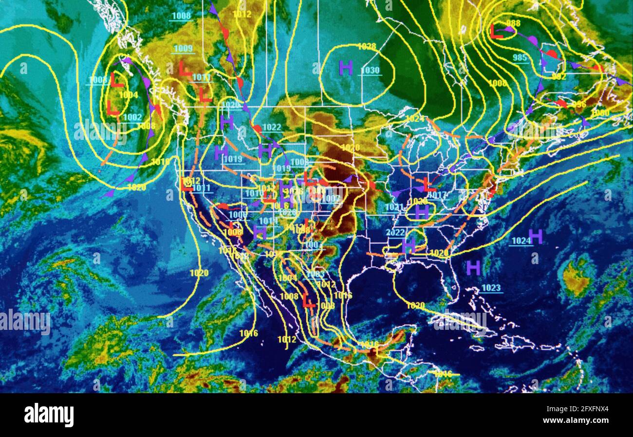 Synoptic Weather Chart High Resolution Stock Photography and Images - Alamy