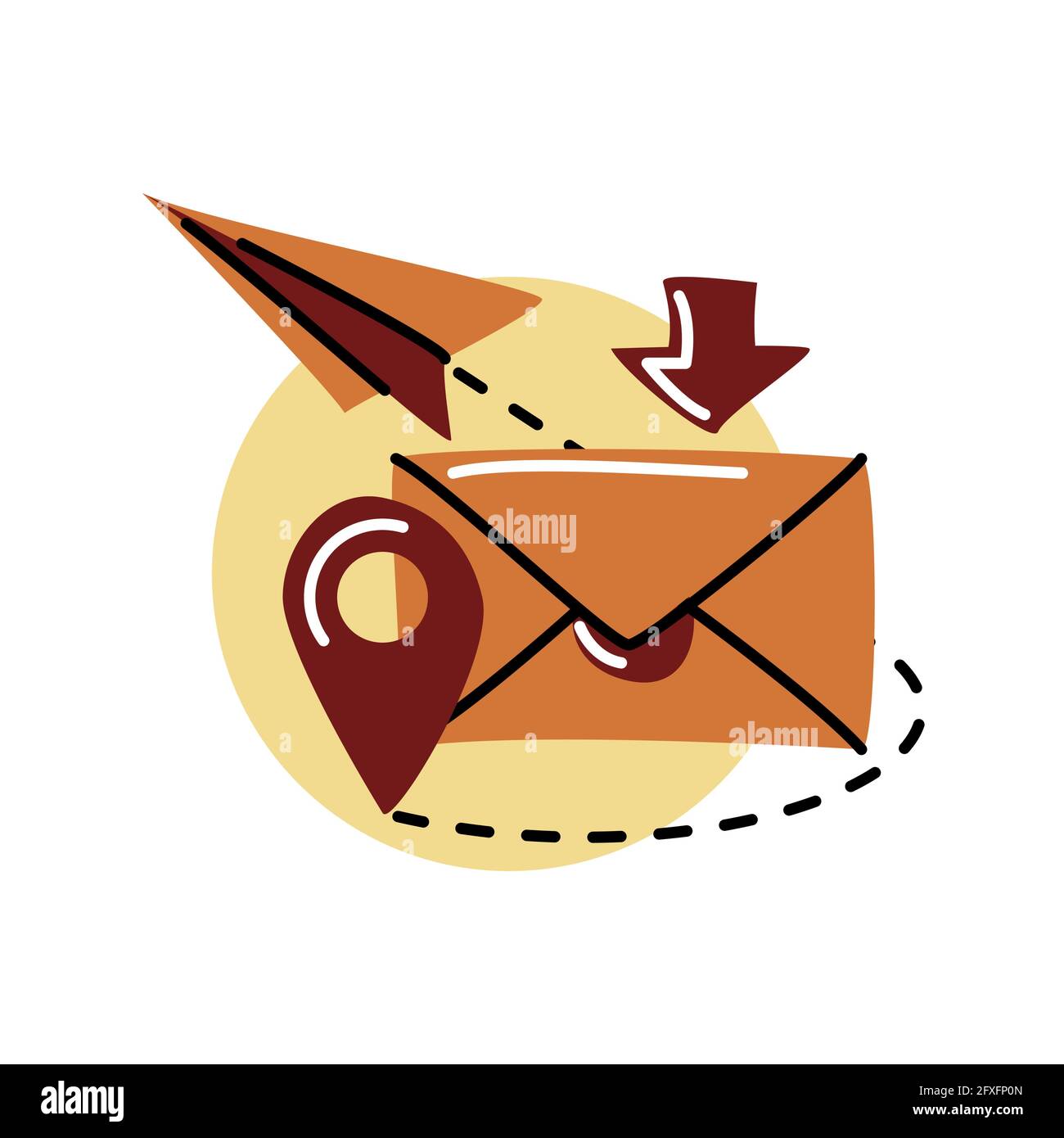 Vector illustration in graphic style. Digital art Stock Vector Image ...