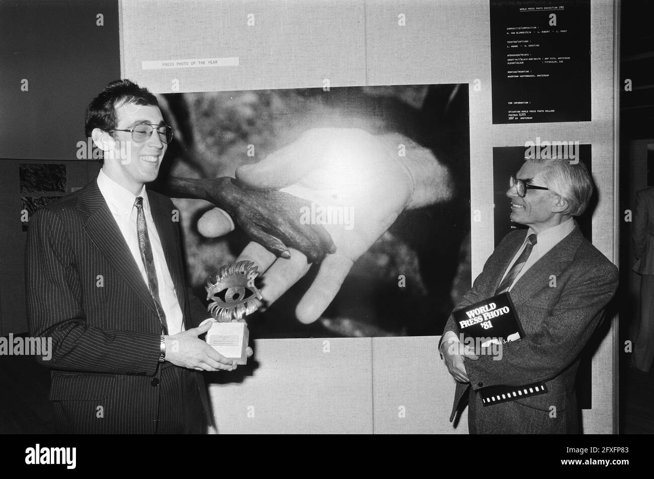 World Press Photo awards presented by Polak (mayor) in Amsterdam ...