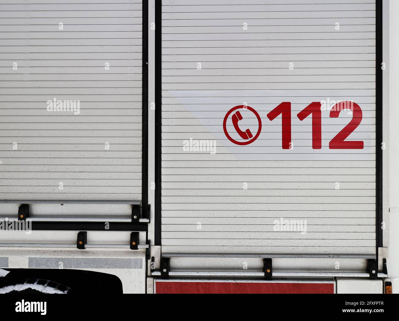 112 logo hi-res stock photography and images - Alamy