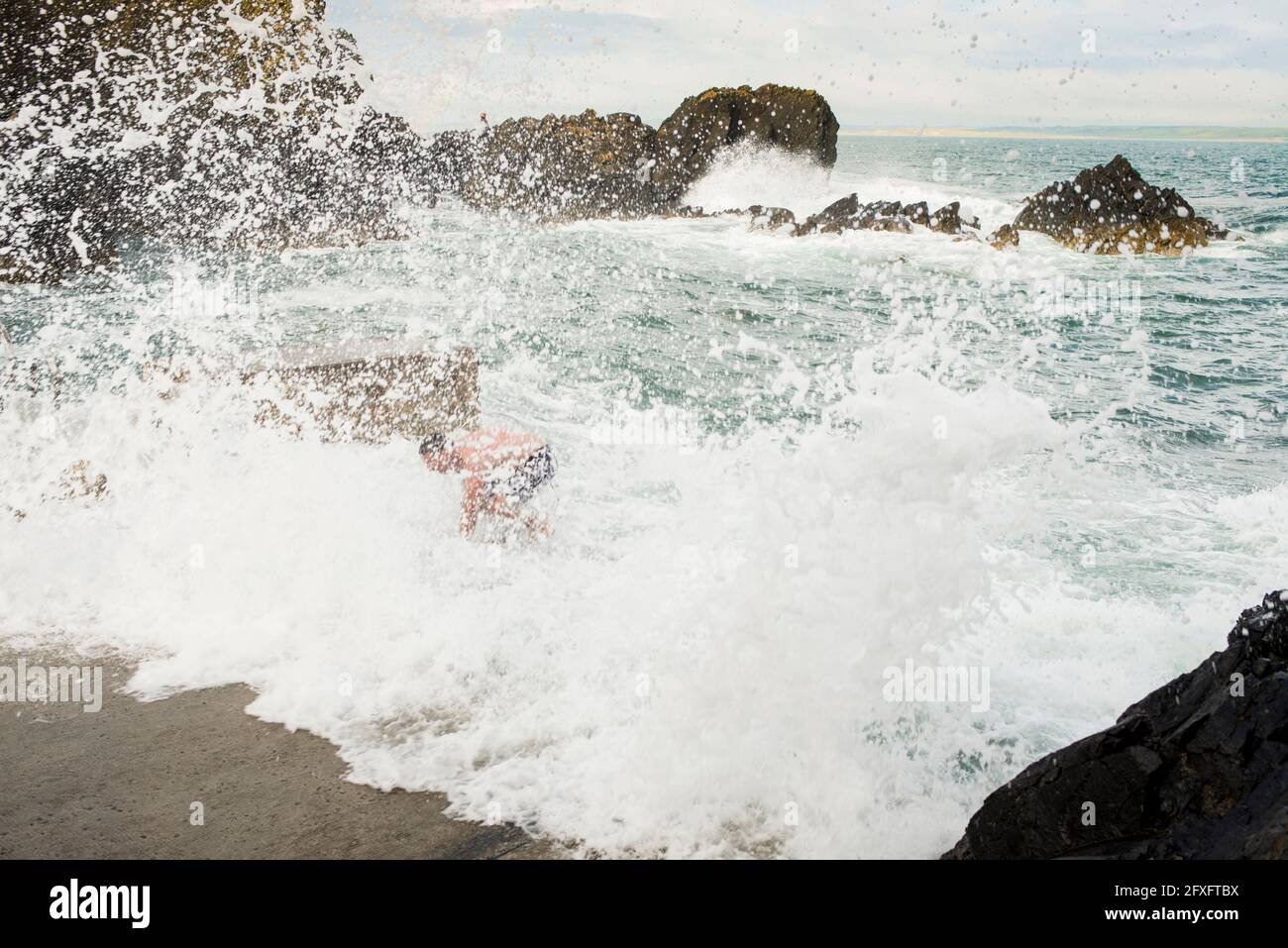 Man emerging water hi-res stock photography and images - Alamy