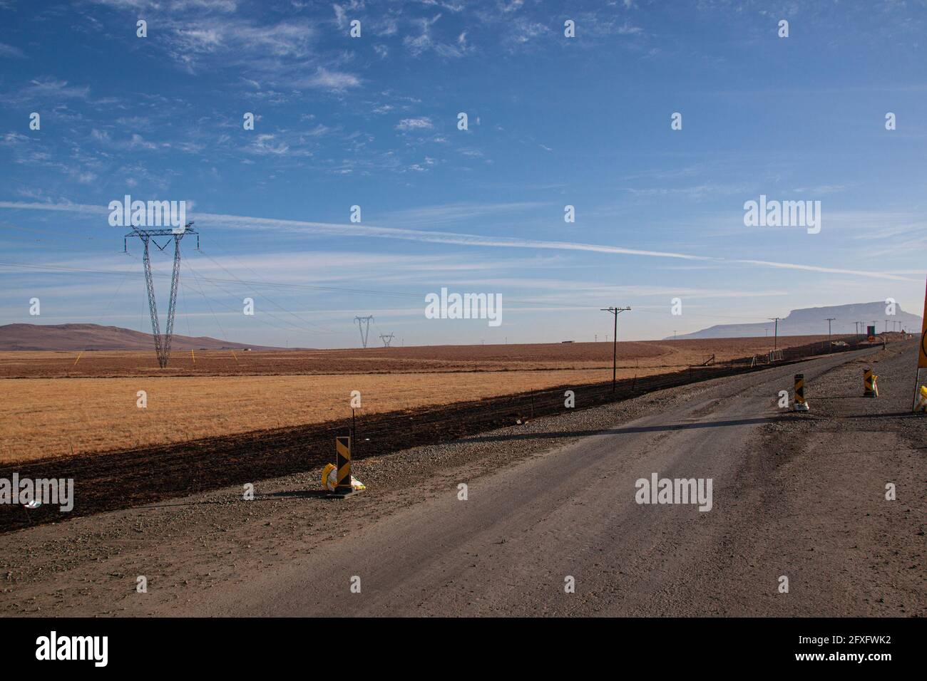 Danger warning signs displayed hi-res stock photography and images - Alamy