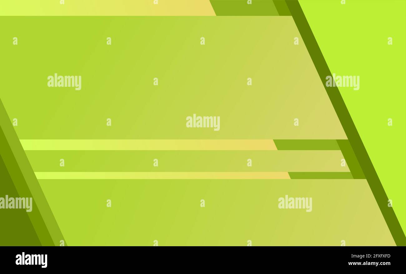 Complex abstract geometric green background. Modern futuristic laconic ...