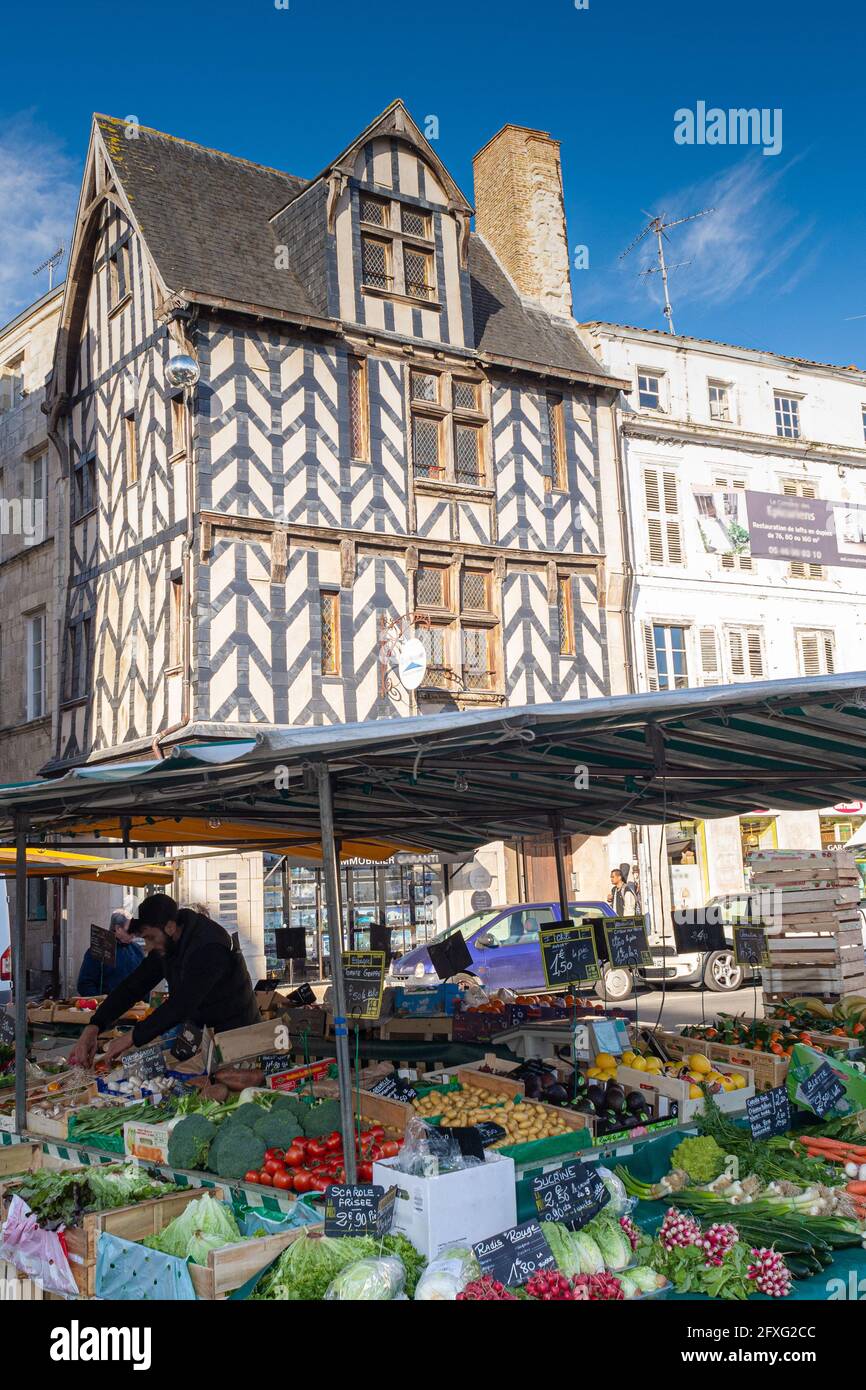 La Rochelle, Charente Maritime, France 7th December 2015. Medieval ...