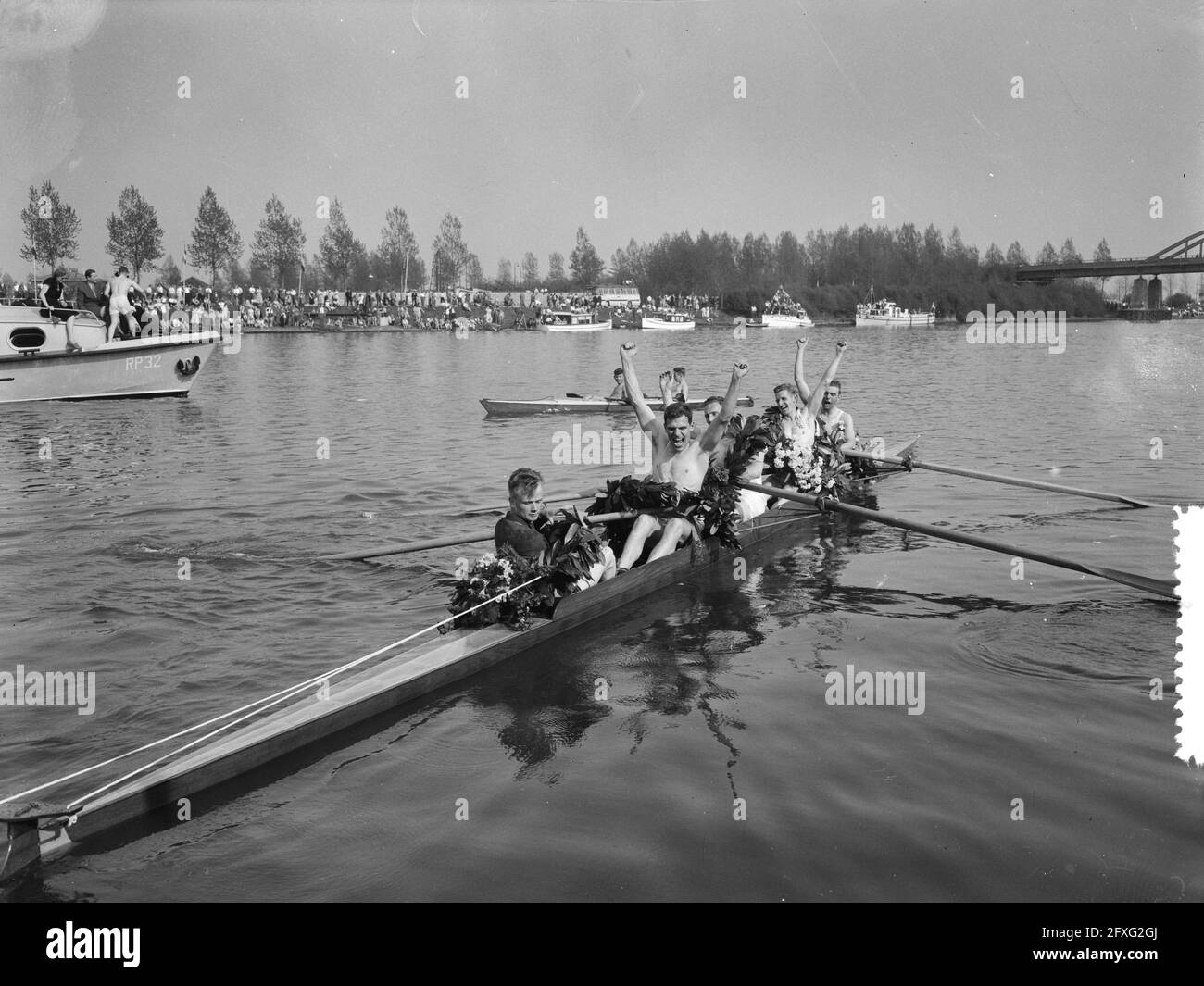 Varsity student rowing regatta jutphaas hi-res stock photography and ...