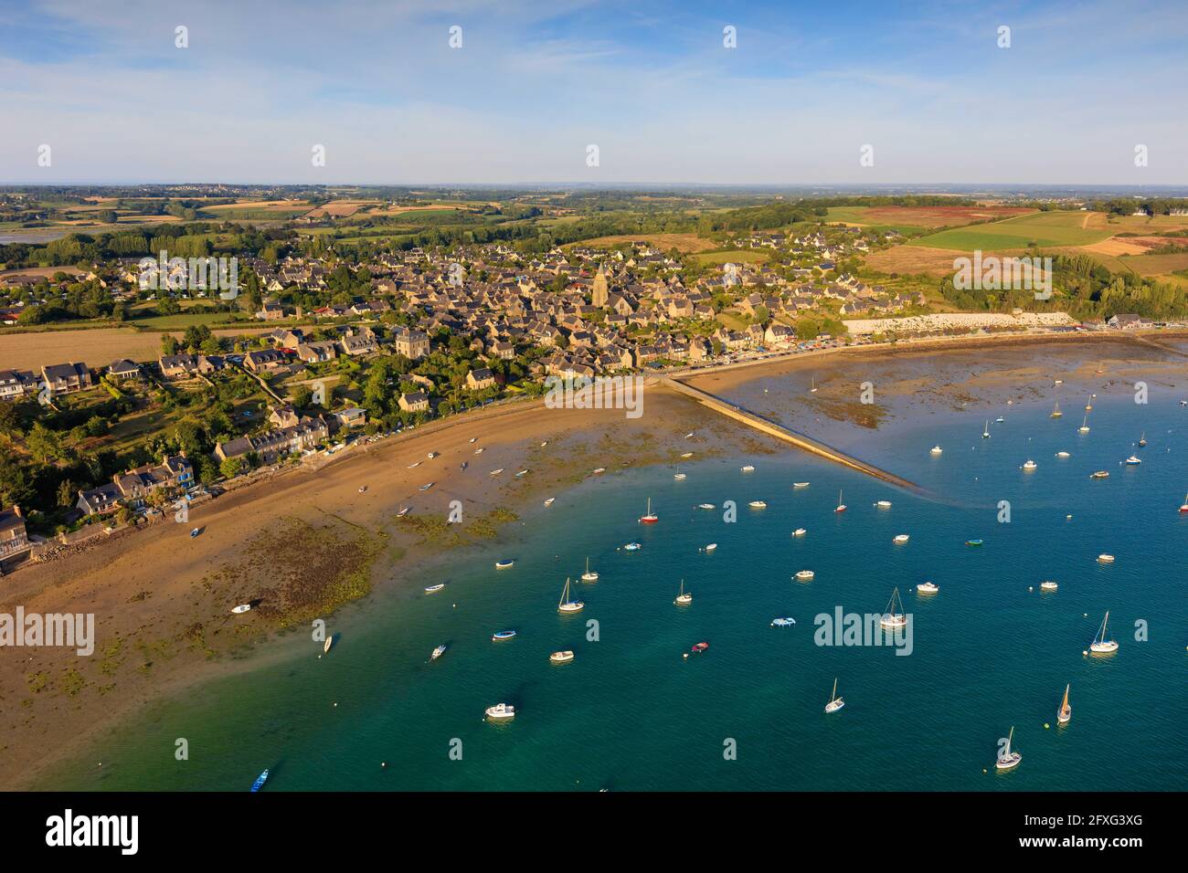 Rance estuary saint suliac brittany hi-res stock photography and images ...