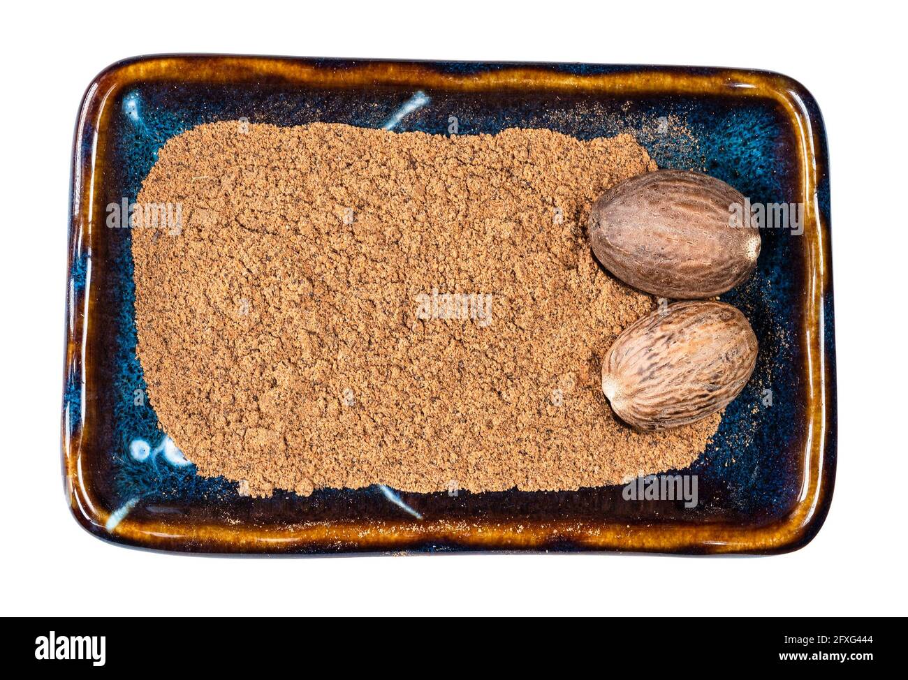 Nutmeg seeds isolated in hi-res stock photography and images - Alamy