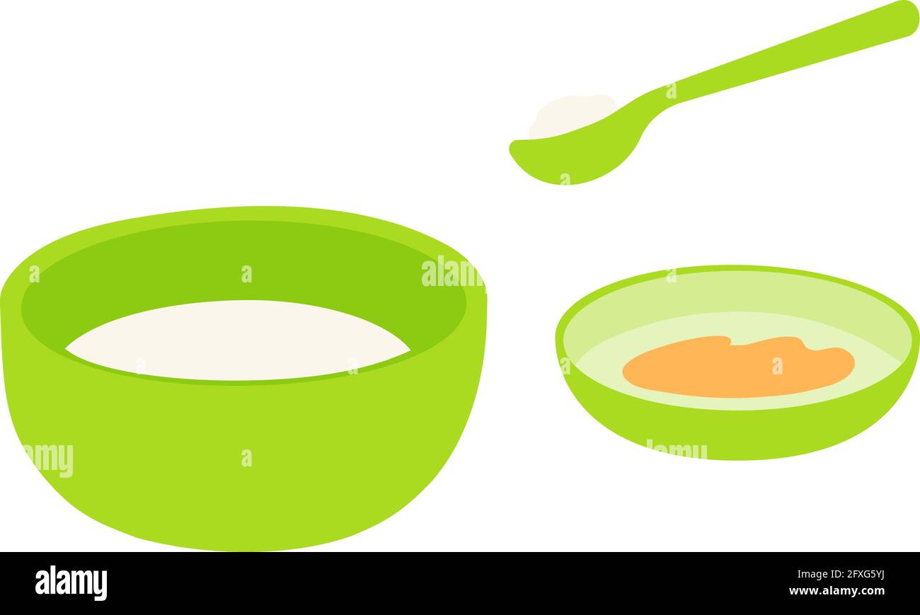 Baby food.Vector illustration that is easy to edit Stock Vector Image ...