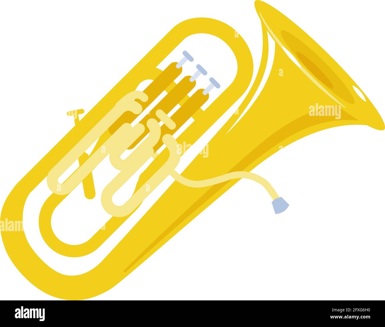 Marching Baritone Cartoon
