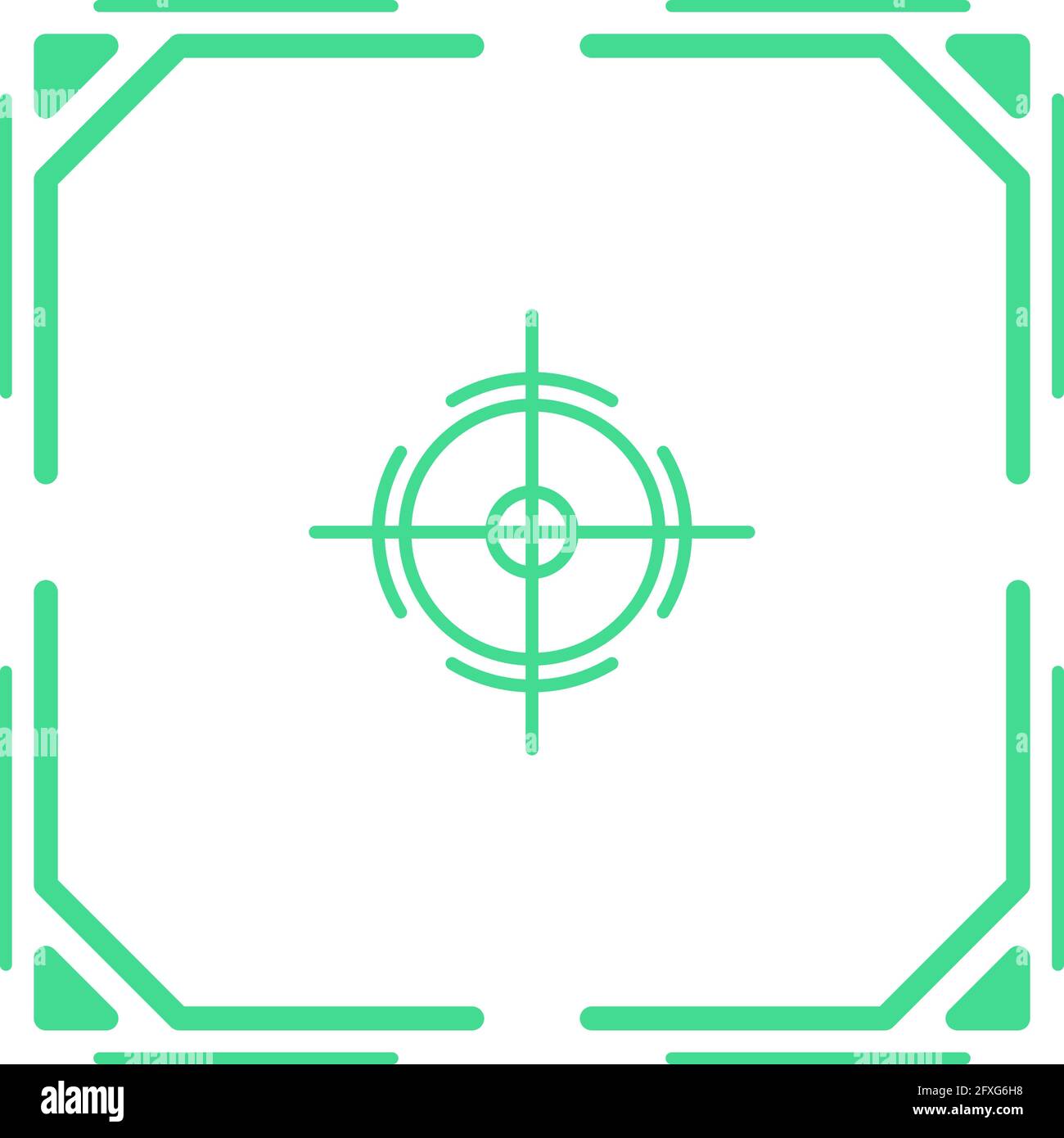 Target.Vector illustration that is easy to edit Stock Vector Image ...