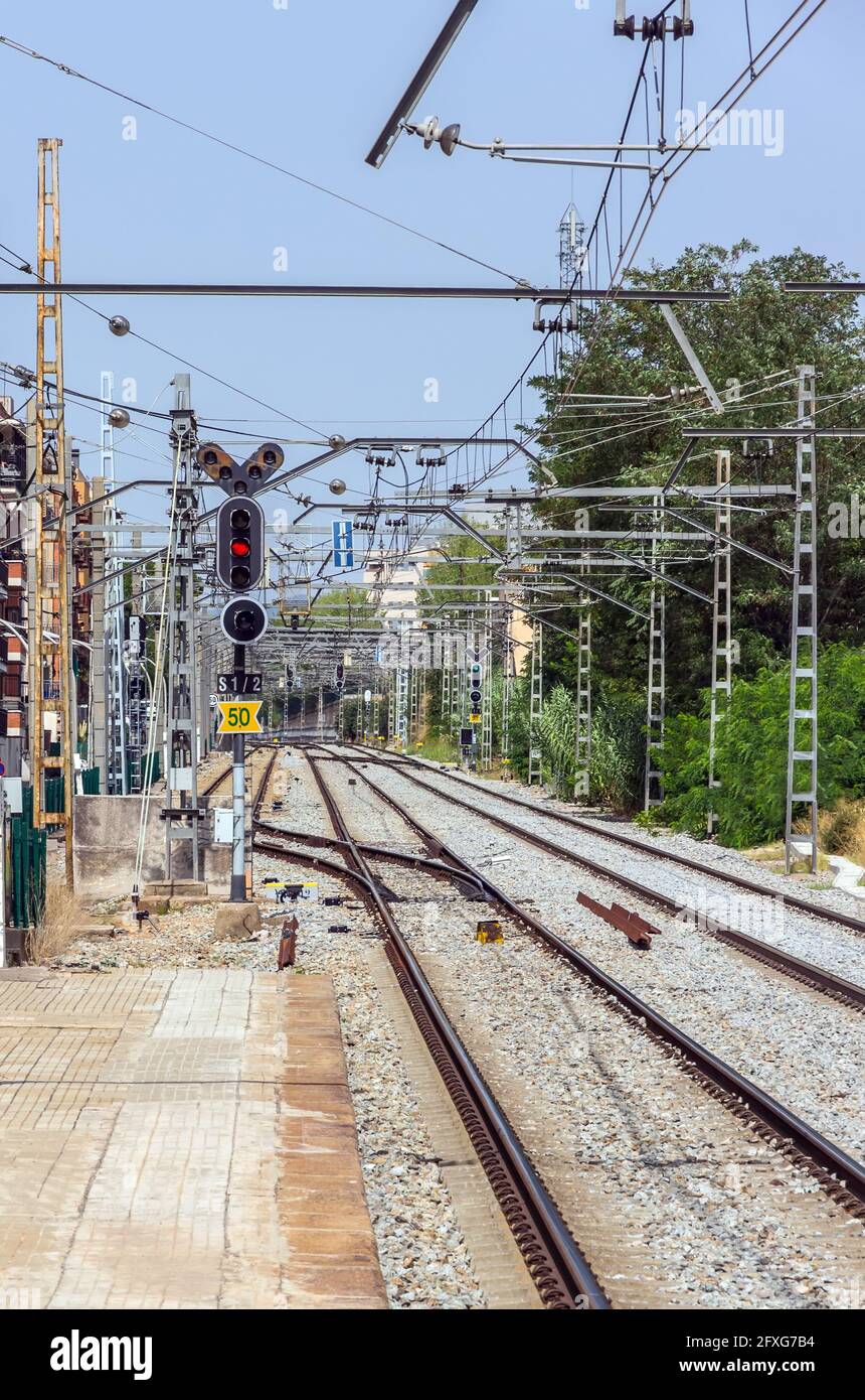 Rail led signal lights hi-res stock photography and images - Alamy
