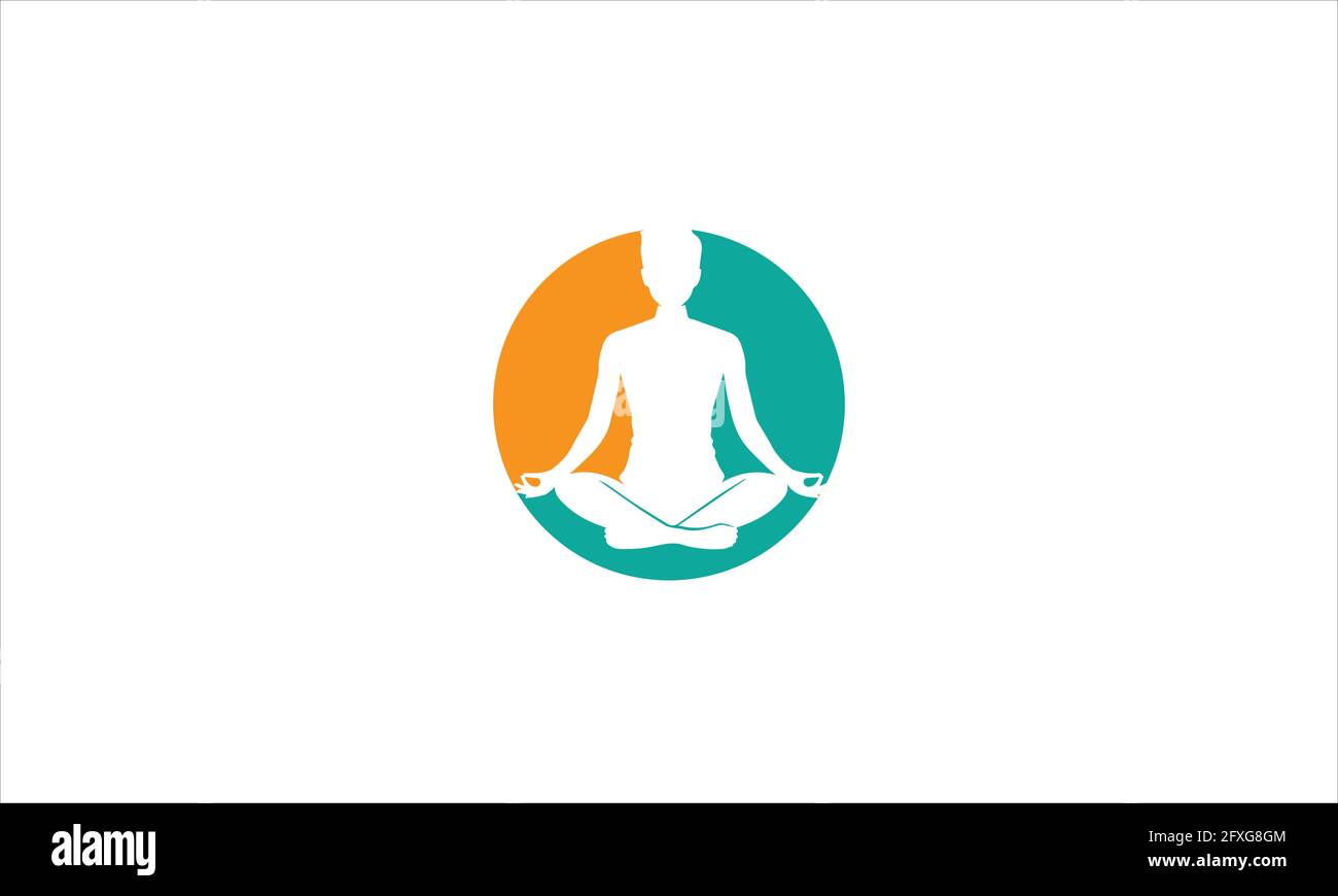 Meditation pose vector vectors hi-res stock photography and images - Alamy