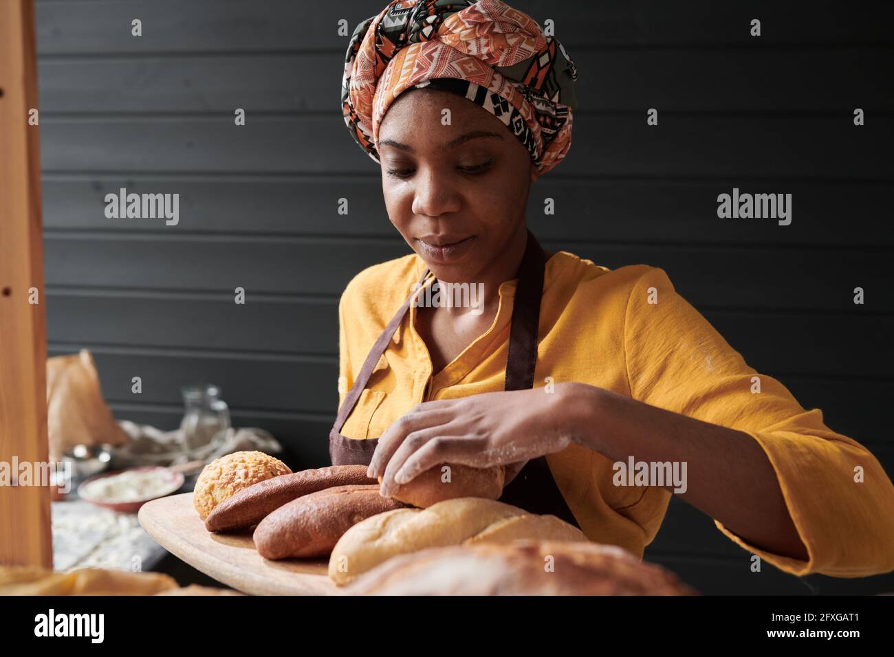 African bread shop hi-res stock photography and images - Alamy