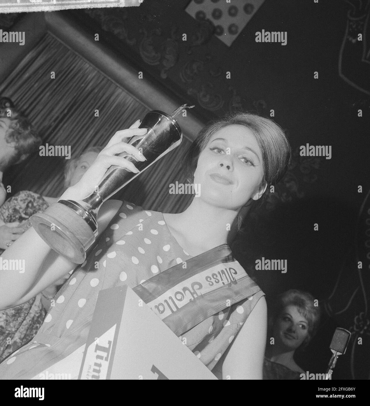 Election Miss Holland 1961. Winner Annemarie Brink, May 17, 1961 ...