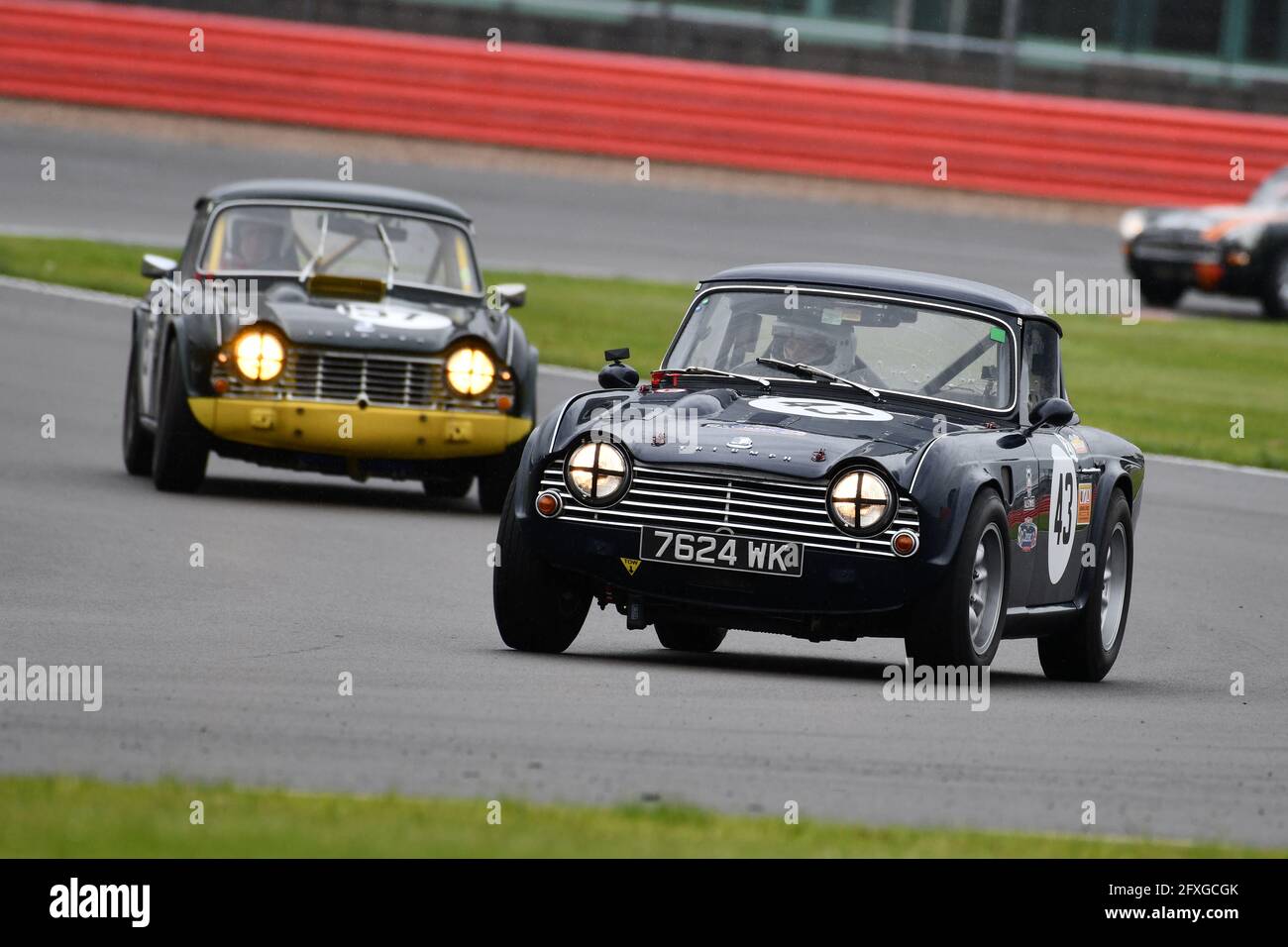 Alex Hurst, Triumph TR4, HSCC Historic Road Sports Championships ...