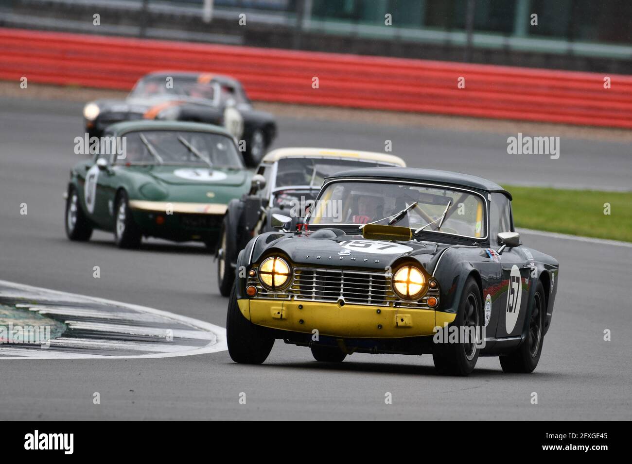 Colin Sharp, Triumph TR4, HSCC Historic Road Sports Championships ...