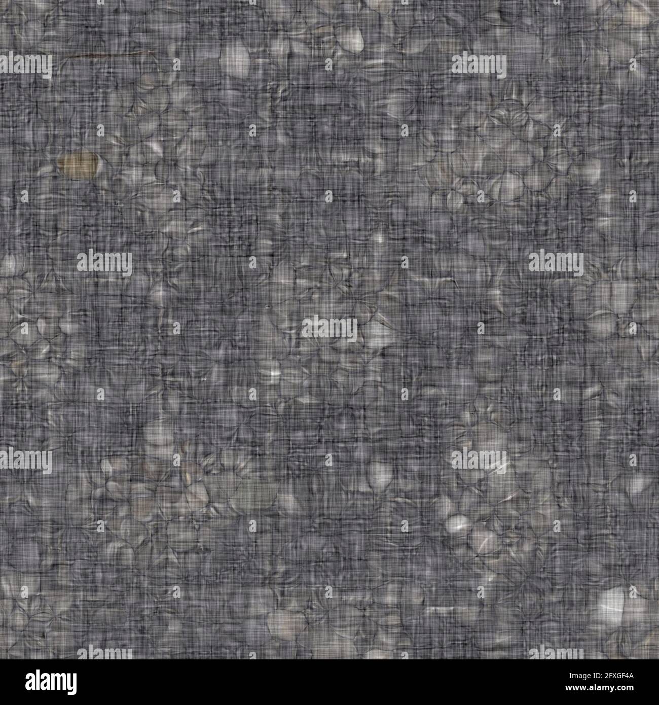Rustic blotched charcoal grey french linen woven texture background ...