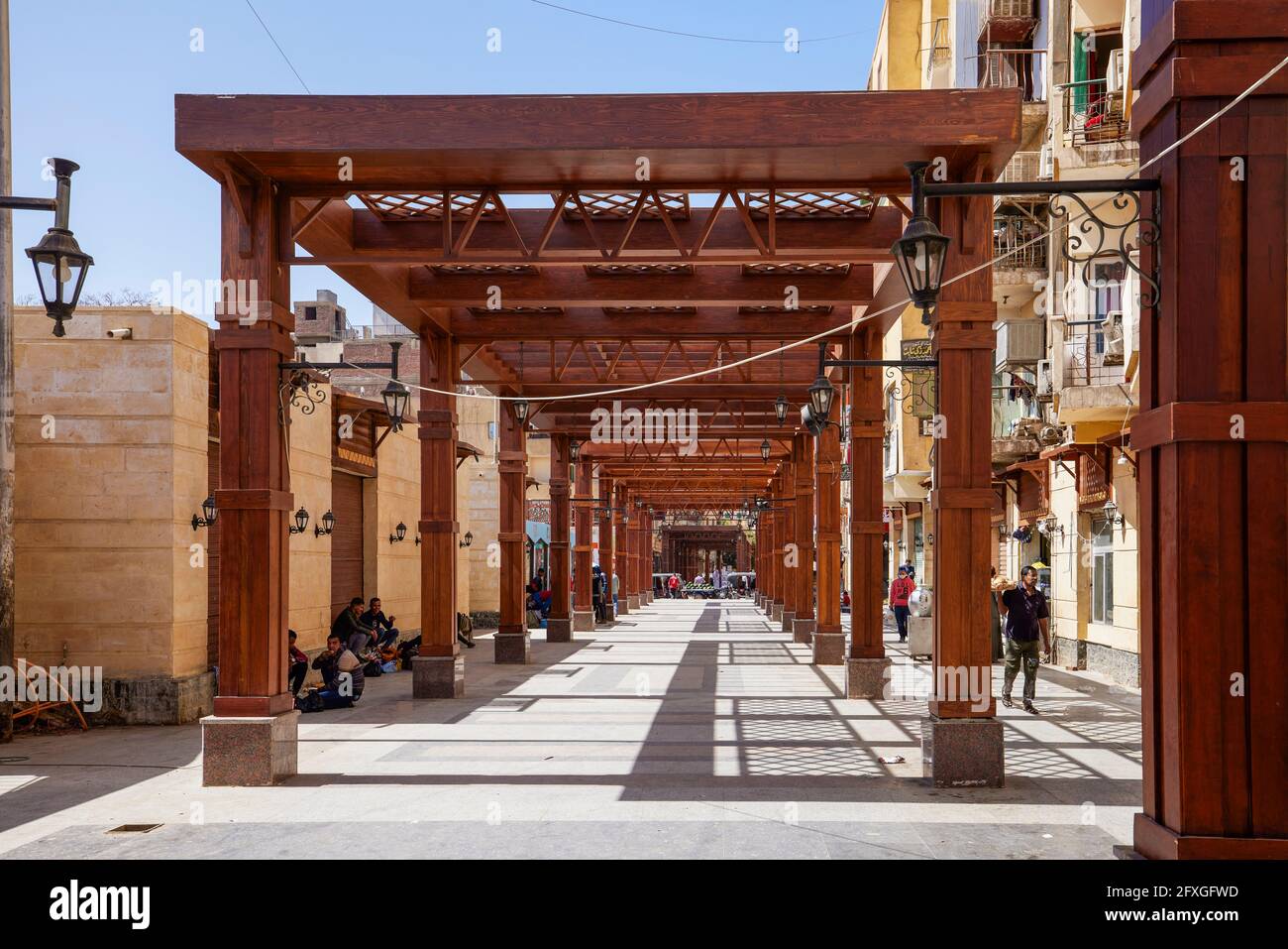 Aswan, Egypt.14 April.2021.Traditional spices bazaar with herbs and ...