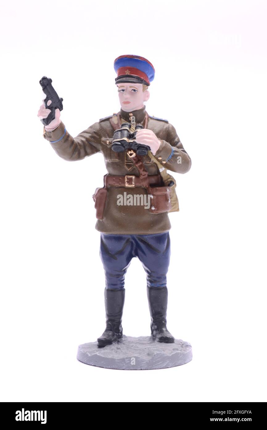 Toy soldier binoculars hi-res stock photography and images - Alamy