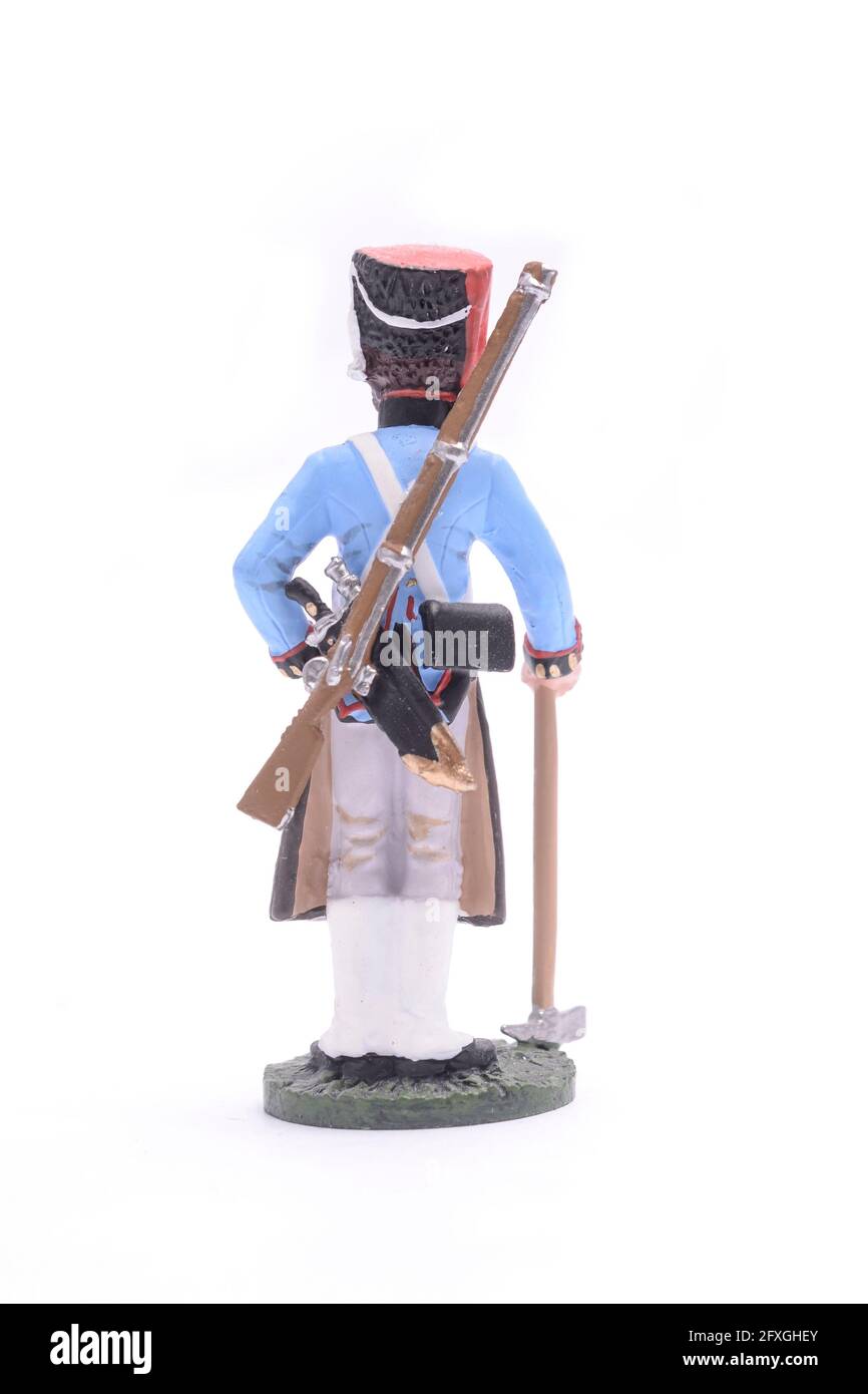 tin soldier Sapper Regiment of Line Infantry "Princess" of the Spanish ...