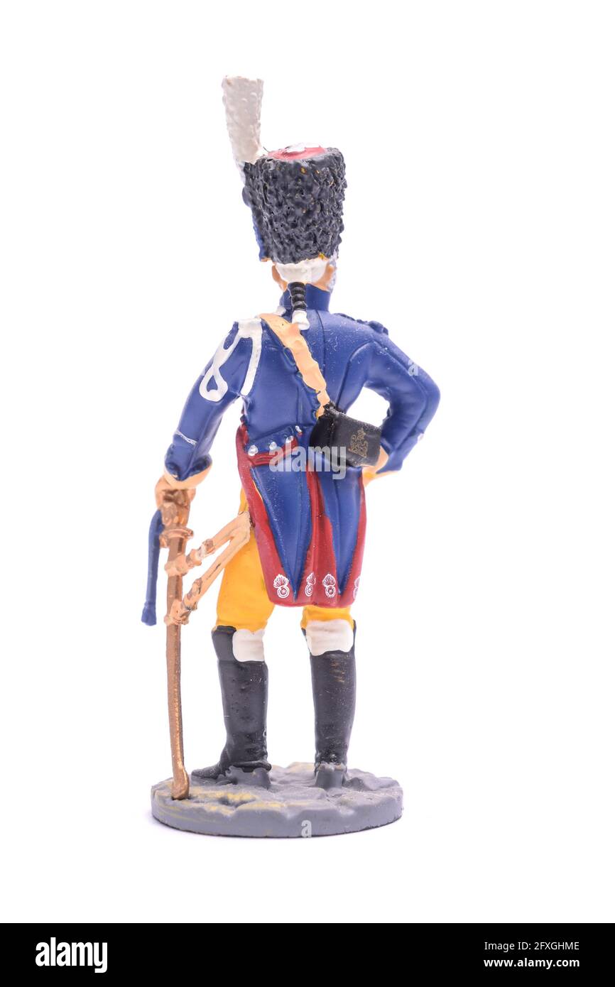 tin soldier sergeant Gendarmerie Legion elite Imperial Old Guard, 1812 ...