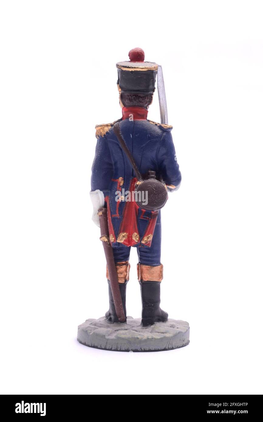 tin soldier Officer Grenadier Company Line Infantry Regiment, 1810 ...