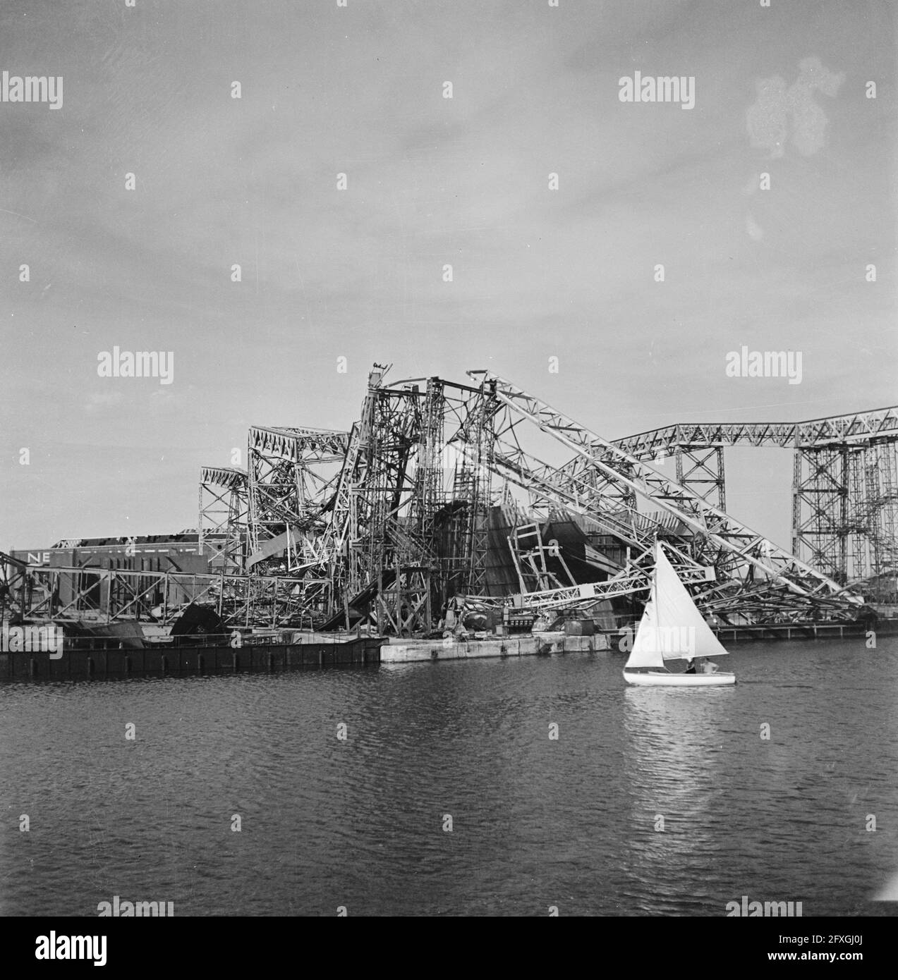 Destroyed port facilities amsterdam hi-res stock photography and images ...